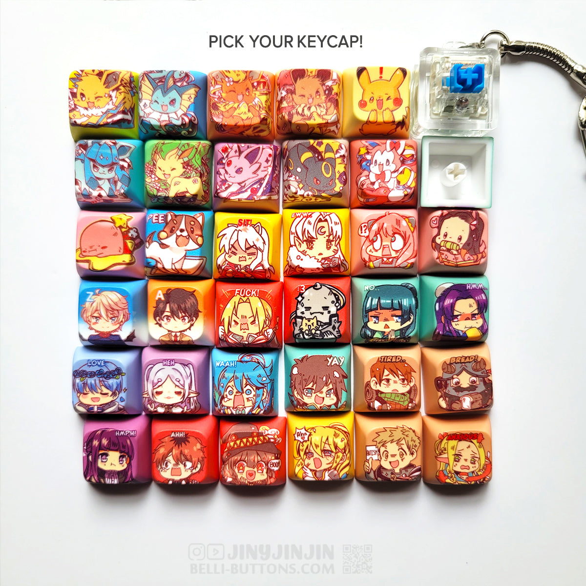 Just the keycaps! – Belli-buttons