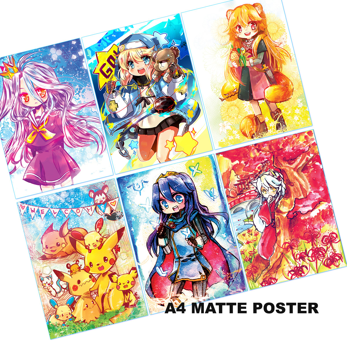 Matte A4 Posters – Belli-buttons
